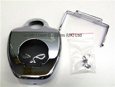 Chrome Ignition Coil Cover - Fits Harley Davidson Rocker FXCW 2008 up