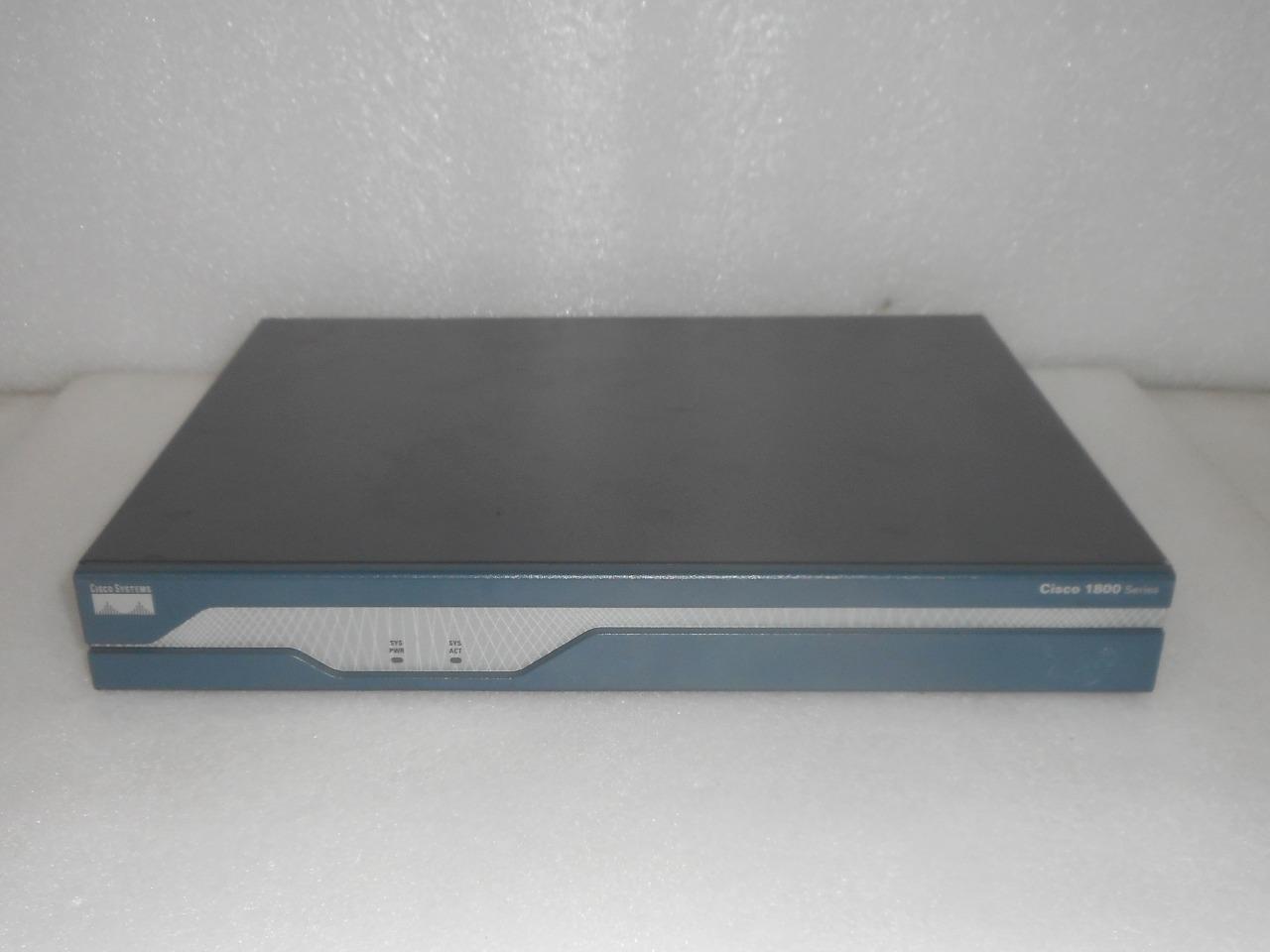 Cisco 1841 CISCO1841 1800 Series Integrated Services Router 32MB CF WIC ...
