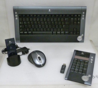 Logitech DiNovo Bluetooth Y-RZ42 Keyboard M-RBA97 Mouse MediaPad ...