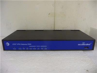 AT&T VPN Gateway 8300 - Accelerated Concepts 8300 Security Appliance ...