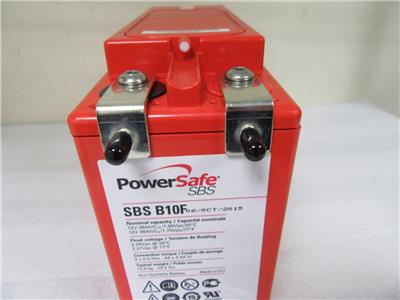 New Enersys PowerSafe SBS-B10F 12V 38Ah Front Terminal Sealed Lead ...