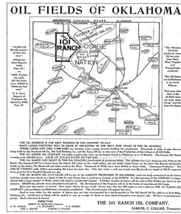 Map 1900s "Oklahoma Oil Fields" | eBay