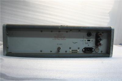 Graphic Equalizer With Spectrum Analyzer: Hp 334a Distortion Analyzer