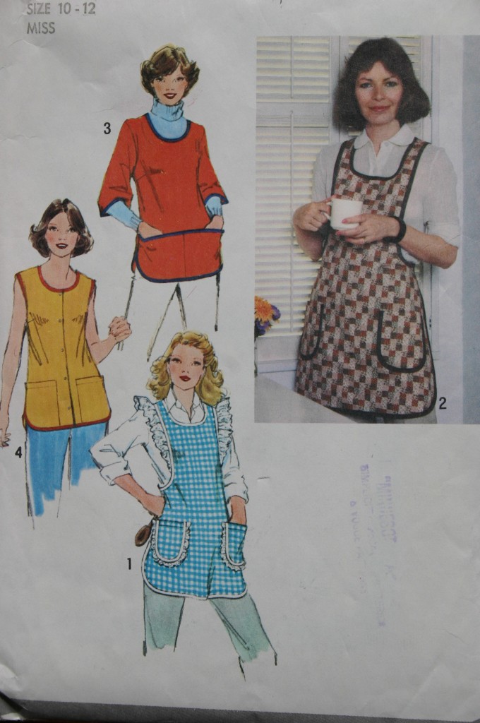 APRON PATTERN VARIETY STYLE PINAFORE BUTCHER COBBLER