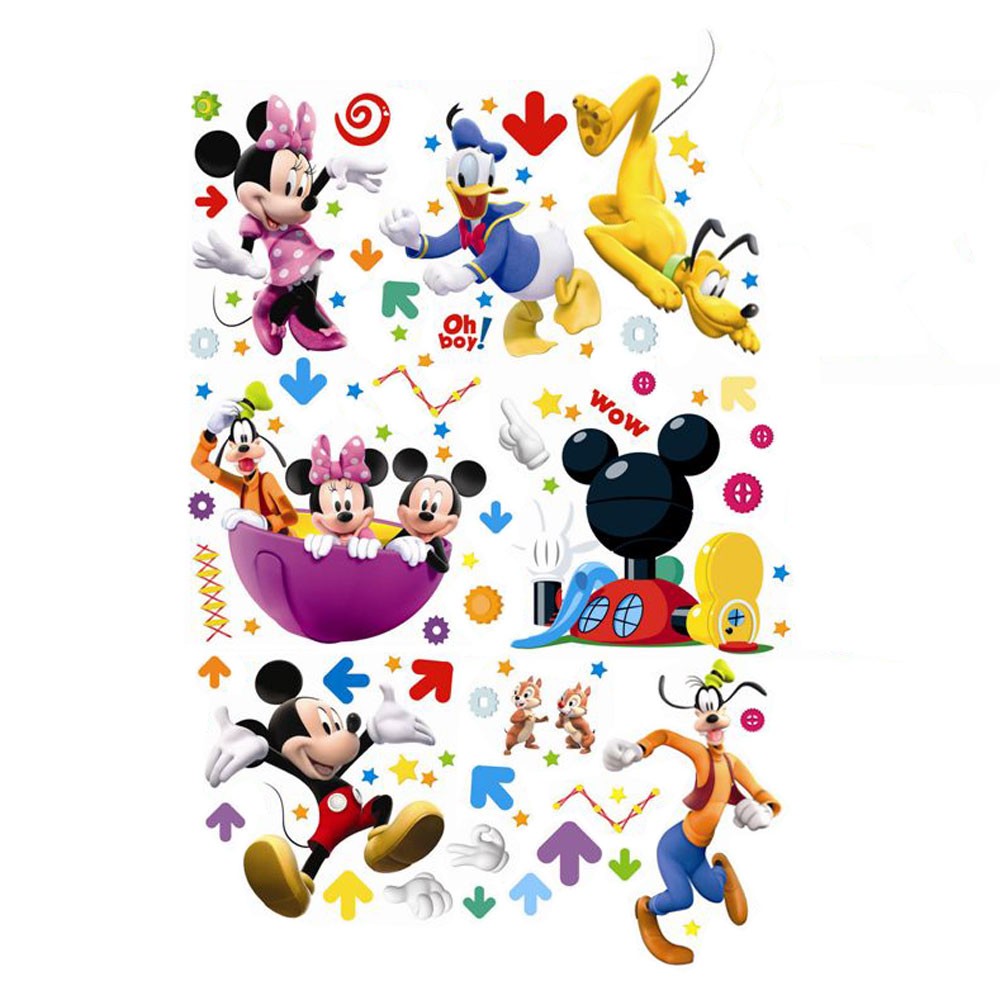 MICKEY MOUSE 'CLUB HOUSE' STIKAROUNDS 87 STICKERS NEW OFFICIAL | eBay