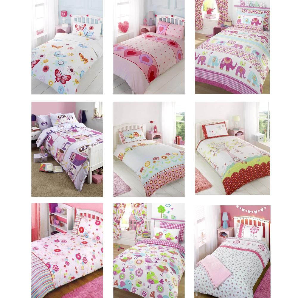 GIRLS BEDDING - SINGLE DUVET COVER SETS - NEW - FREE DELIVERY | eBay