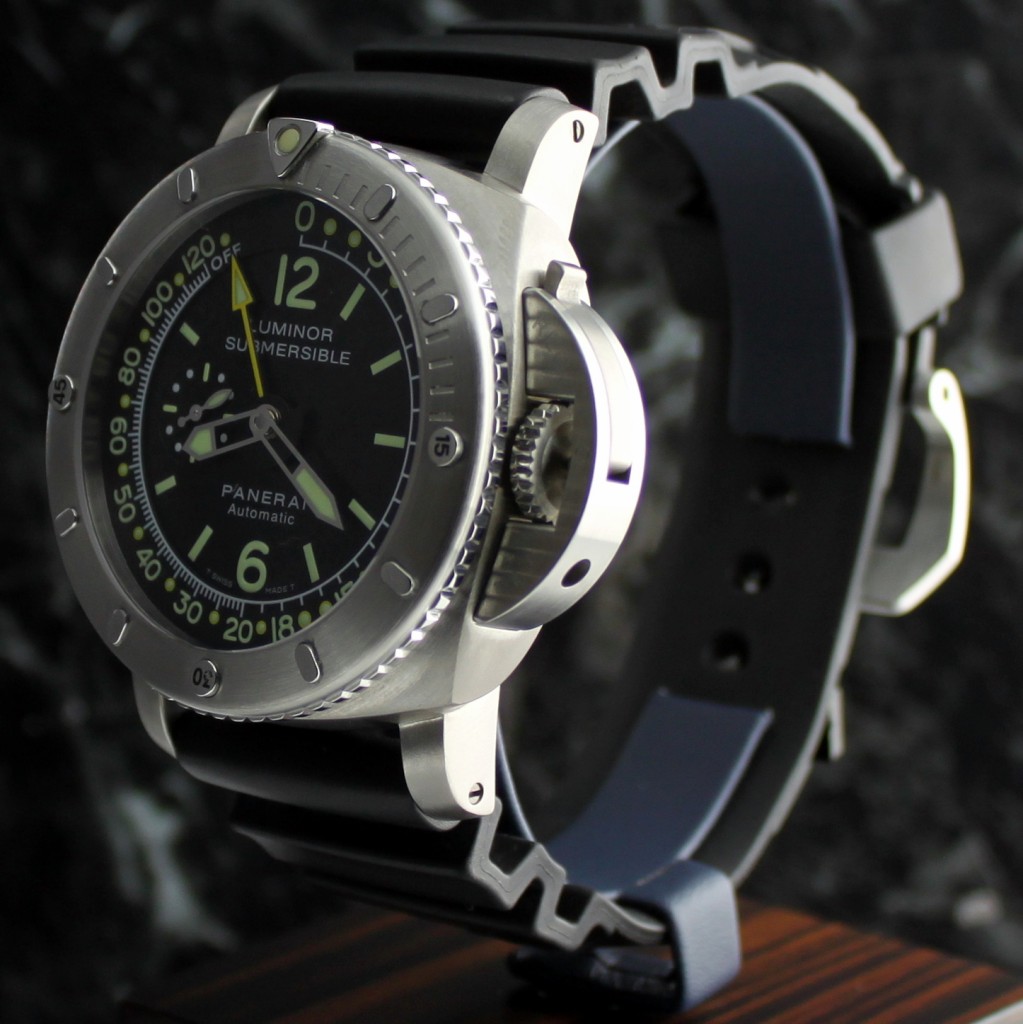 FS: Panerai 47mm PAM 193 SUBMERSIBLE DEPTH GAUGE 1950 Case ~Dual ...