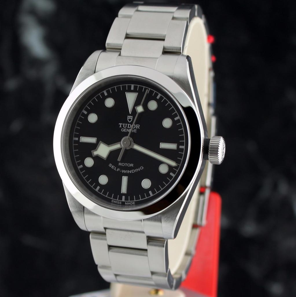 fs: bnib Tudor Heritage Black Bay 36mm 79500 SNOWFLAKE ~ COMPLETE ...