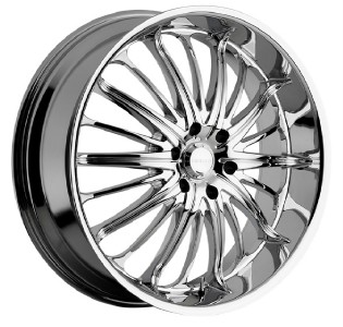 20'' inch 20x8.5 Akuza Belle chrome wheels rims 5x120 | eBay