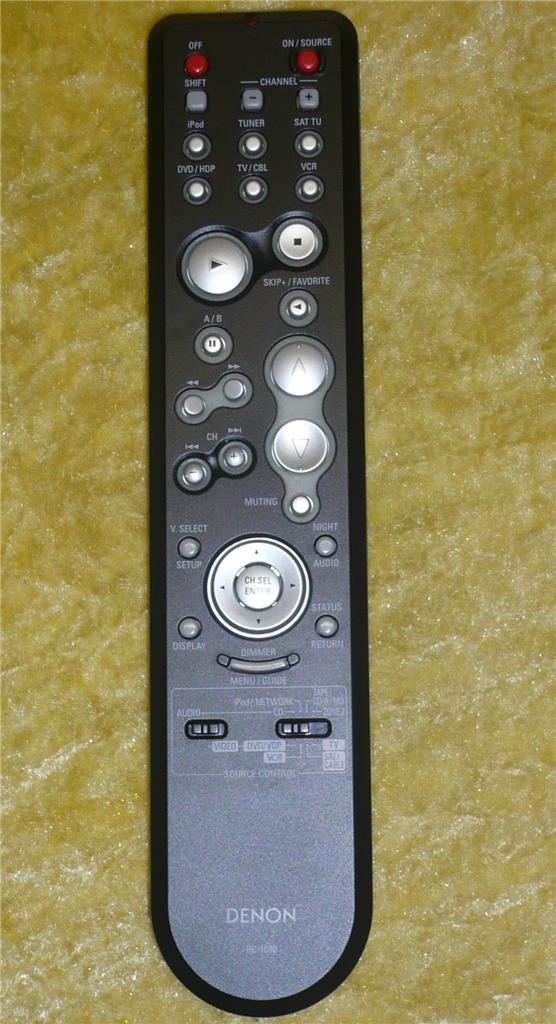 Denon Remote Control RC 1080 Brand New | eBay