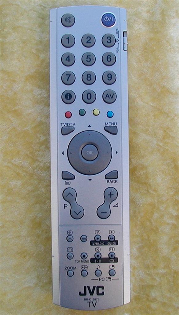 JVC Remote Control RM-C1897S Replace RM-C1896 - LT-32SH6 LT-37SH6 | eBay