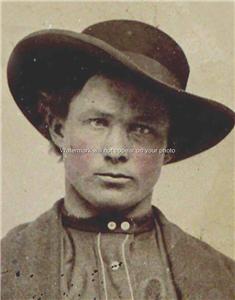 Jesse James Wild West Outlaw Bank Robber Confederate Civil War Veteran ...