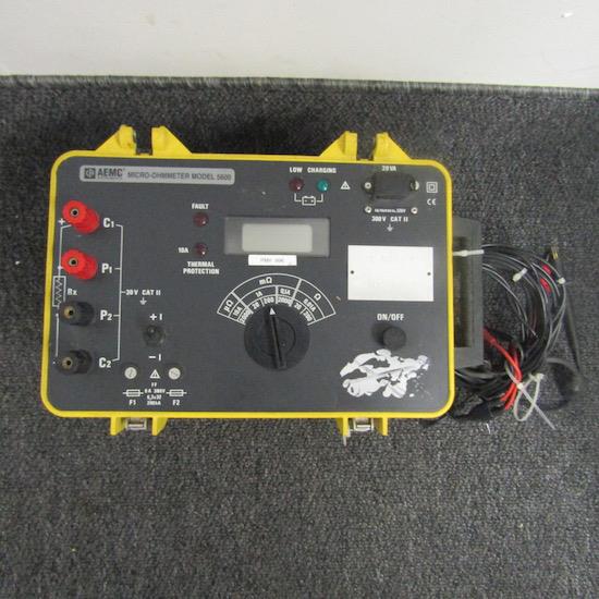 Megger Fluke AEMC Micro-ohmmeter Model 5600 Like for sale online | eBay