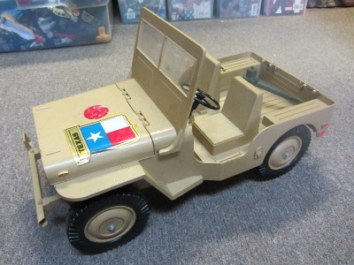 VINTAGE 1970'S GI JOE 12 INCH ADVENTURE TEAM DESERT PATROL JEEP VEHICLE ...