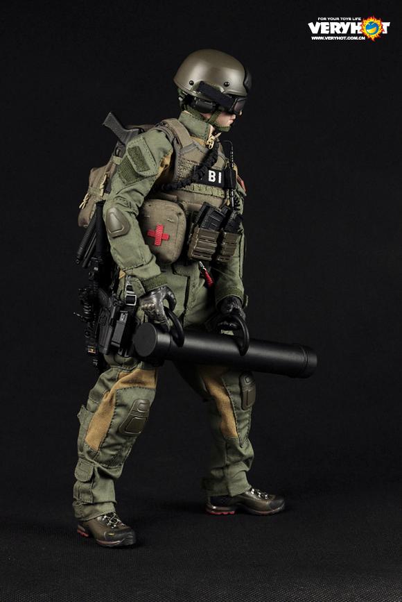 Very Hot Toys 1:6 Action Figure FBI Accessories Set 2.0 HK416 Uniform ...