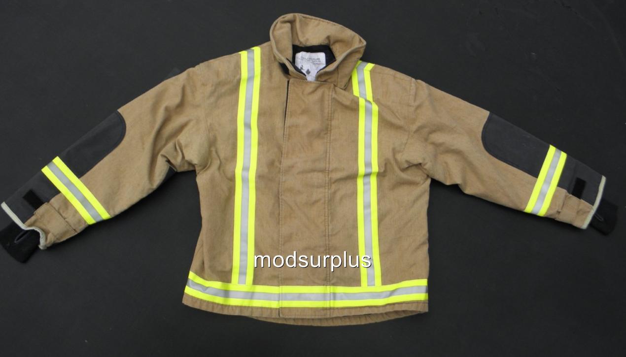 PBI Gold gortex Fireman Firefighter Waterproof fireproof Tunic Jacket ...