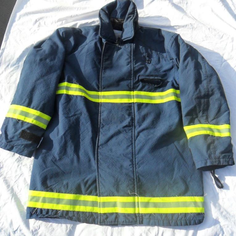 MVP water fire proof light blue Fireman Firefighter ripstop Jacket ...