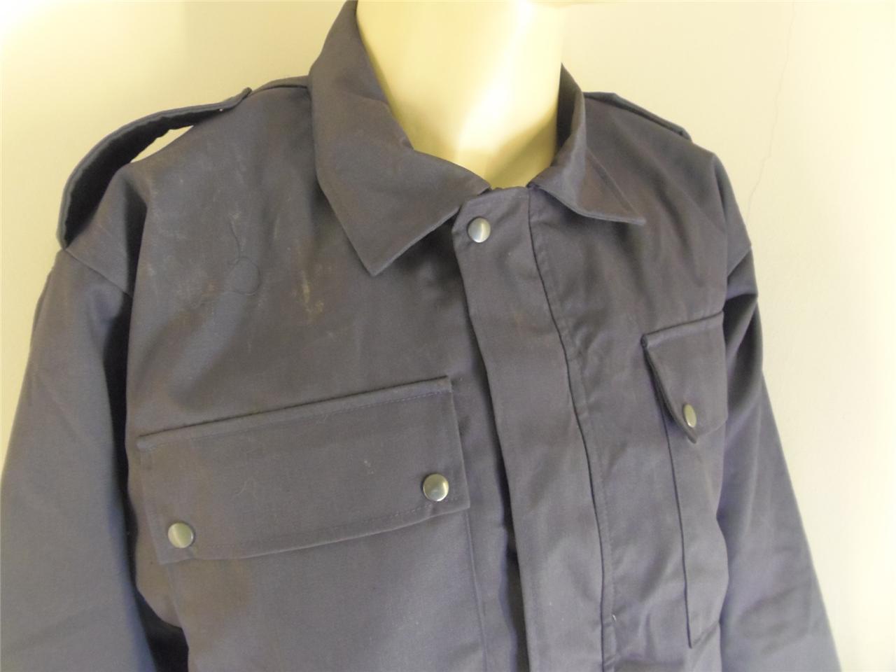 Firefighter General Service Work wear Blue Fire Jacket & Removable ...