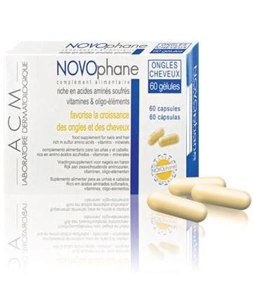 ACM LABORATOIRE NOVOPHANE caps Anti Hair loss Alopecia Treatment nails ...