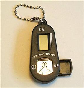 Brand New Digital Hearing Aid Aids Battery Batteries Tester w Spare
