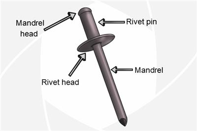 500 PIECES 4.0 X 10MM COUNTER SUNK RIVETS-4010 | Ubuntusales-Powertools ...
