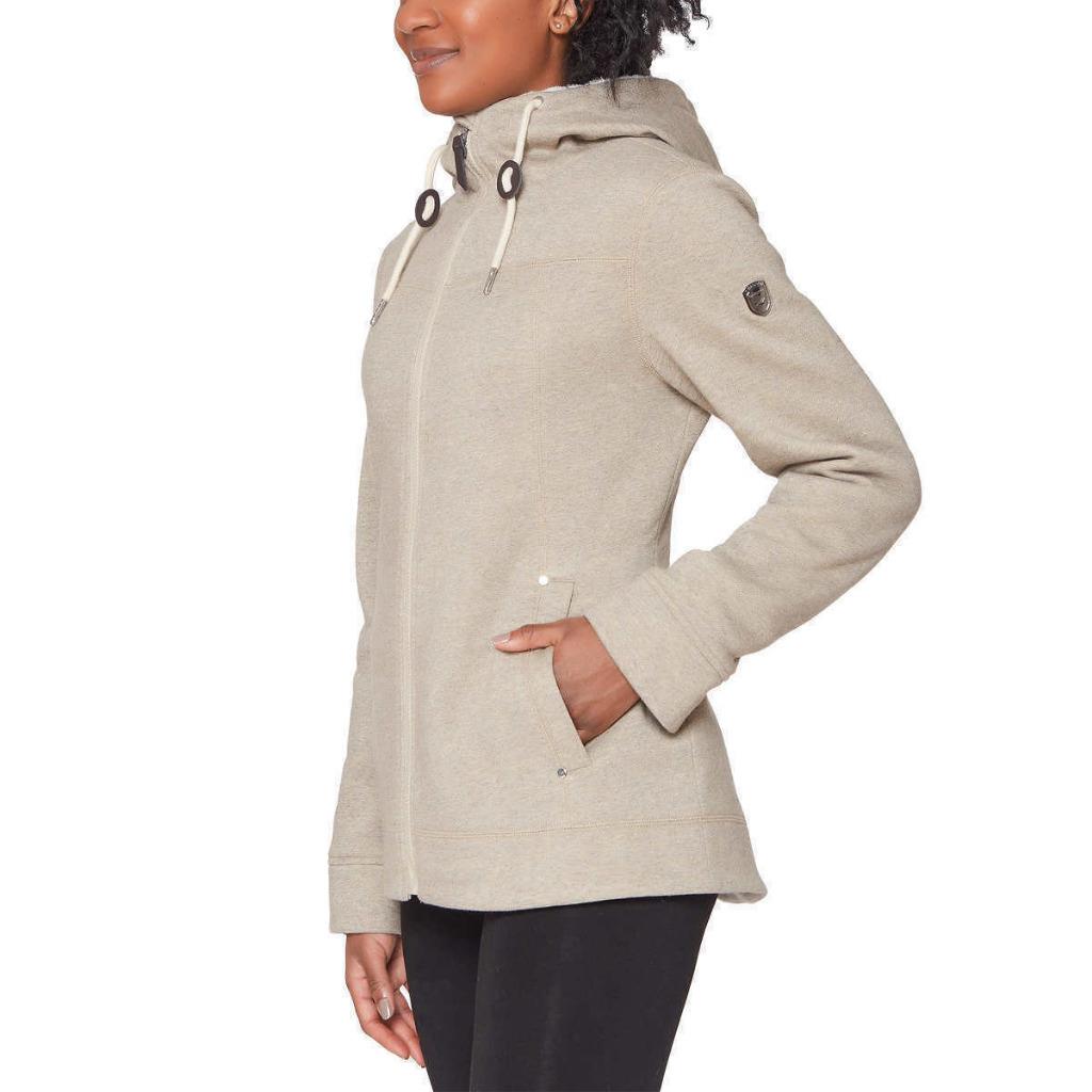 NEW! WOMENS 1 MADISON KNIT JACKET! 1 MADISON KNIT FULL ZIP HOODED ...