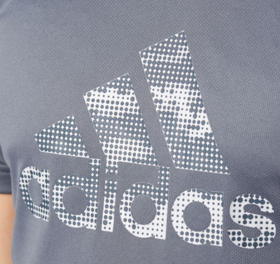 Men's adidas Climalite Performance Logo Tee Color Onix Size Large for ...