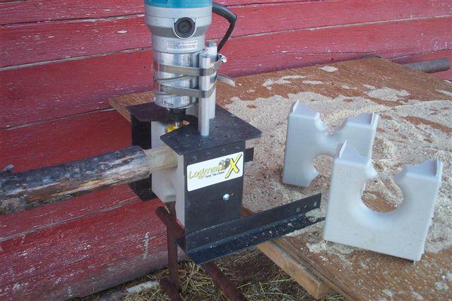Log Furniture / rustic LOGMAN X PRO Tenon Cutter