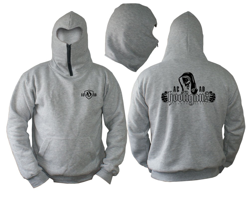 Hoodies ACAB HOOLIGANS NINJA Ideal for Training,MMA Fighters,Sport ...