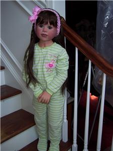 Masterpiece dolls REBORN 41" LIFE-SIZE FULL VINYL DOLL Monika Peter ...