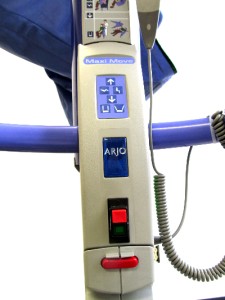 Arjo Maxi Move with Battery and LCD Hand-Control, Power Charger & Sling ...