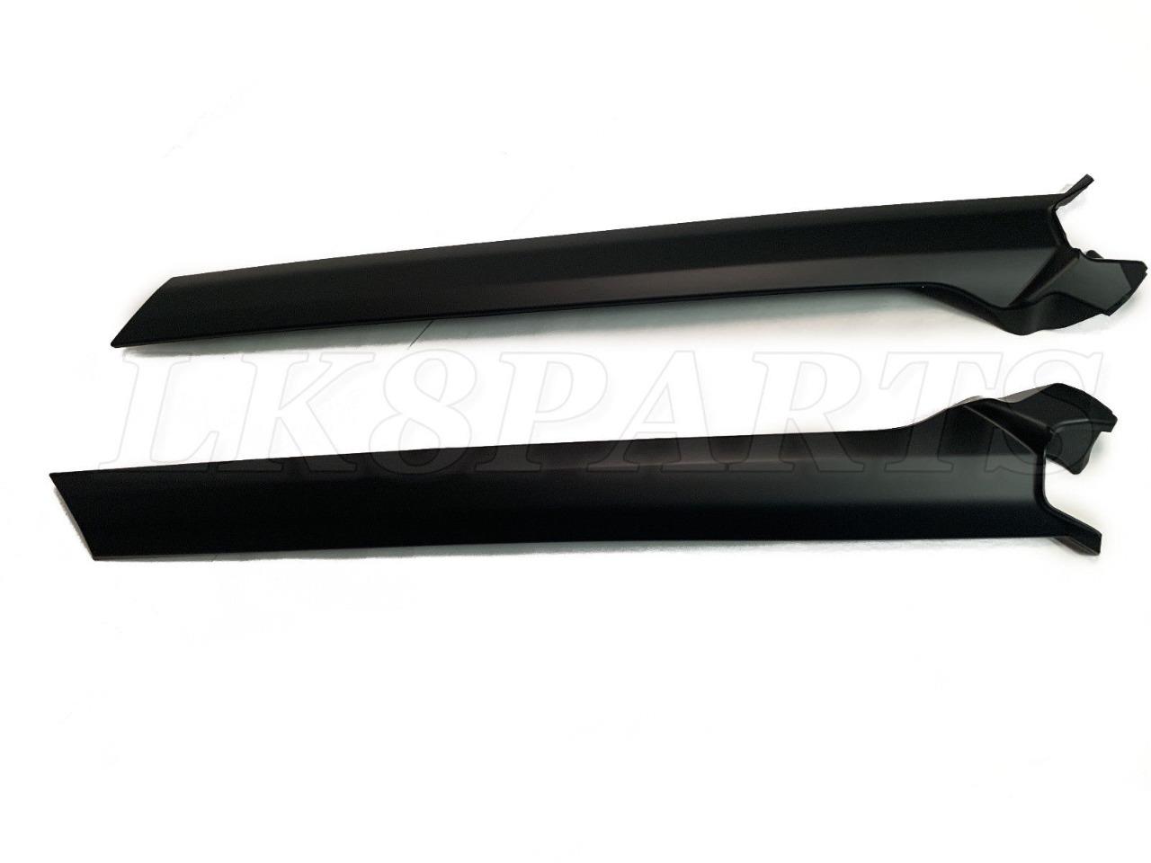LAND ROVER LR3 LR4 FRONT WINDSCREEN PILLAR FINISHER TRIM BLACK LH & RH ...