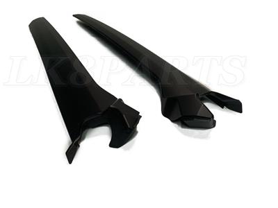 LAND ROVER LR3 LR4 FRONT WINDSCREEN PILLAR FINISHER TRIM BLACK LH & RH ...