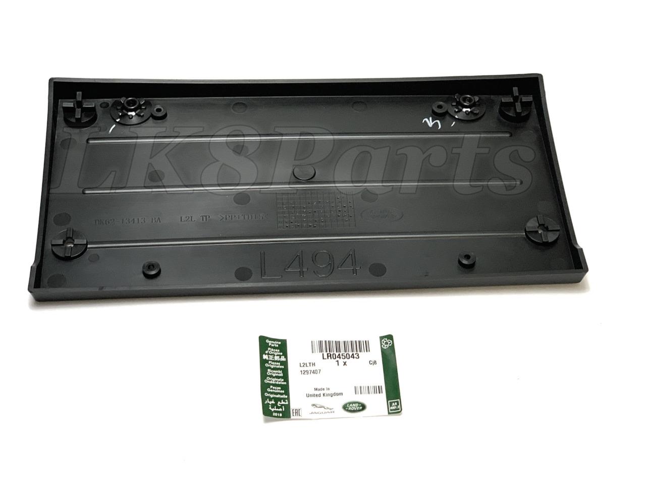 Range Rover Sport 14-2017 Front Bumper License Plate Holder Mounting ...