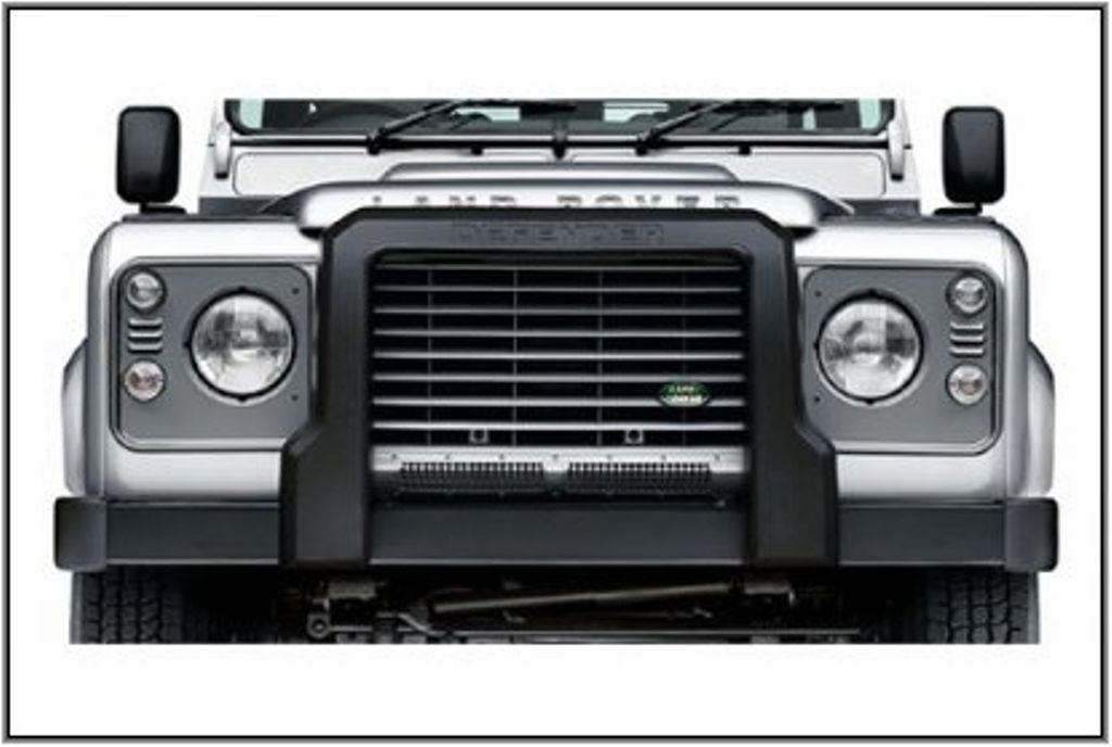LAND ROVER DEFENDER FRONT BUMPER BAR BRUSH GUARD VPLPP0060 GENUINE NEW ...