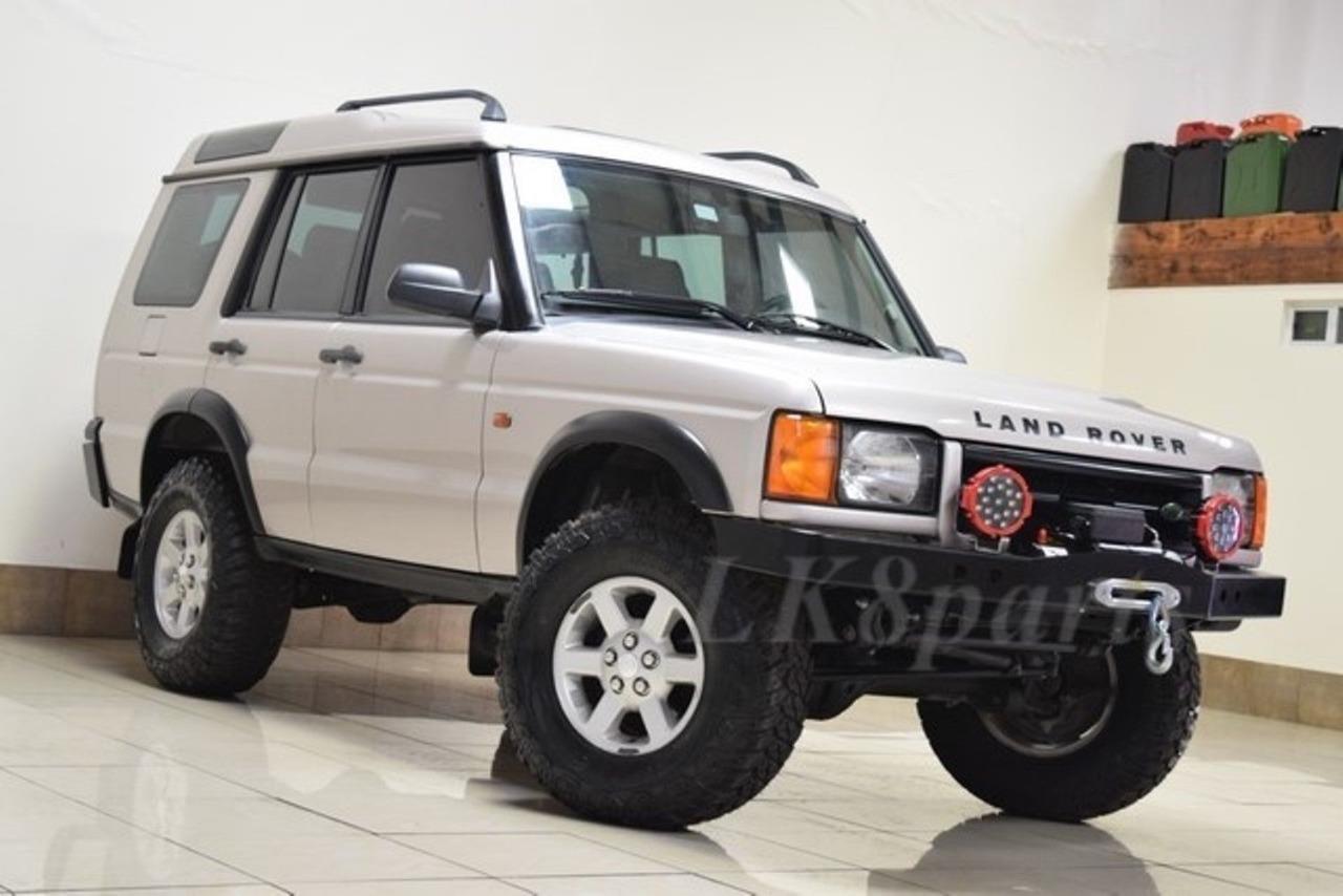 Land Rover Discovery 2 Heavy Duty Front Steel Bumper with Winch Mount ...