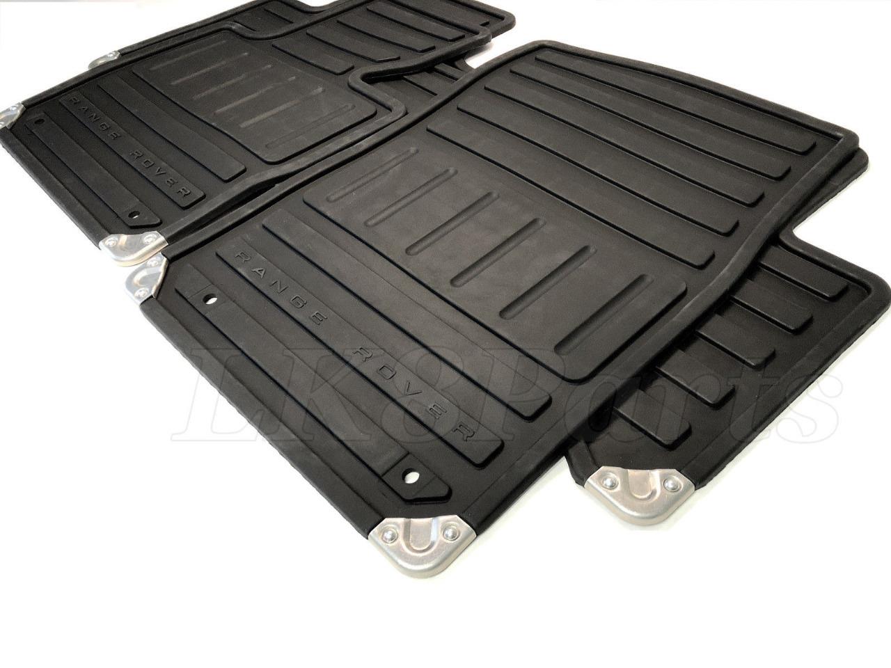 Range Rover 2011-2012 All Weather Heavy Duty Rubber Floor Mats Set ...