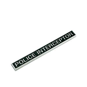 POLICE INTERCEPTOR BADGE EMBLEM BLACK CHROME SUITS FORD EXPLORER ...