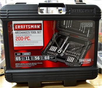Craftsman 200 pc. Mechanics Tool Set with Molded Carry Case 933200 | eBay