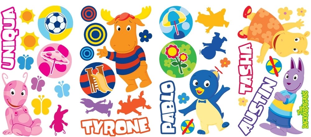 Backyardigans Border Tyrone Tasha Austin Pablo Uniqua - Imagui