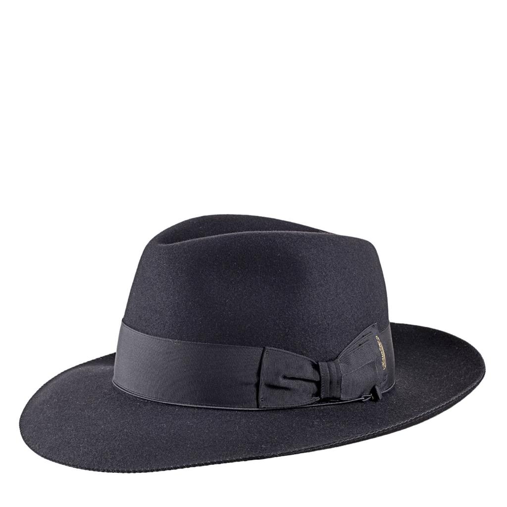 Borsalino Mens Hat Classic Black Style 281 | eBay