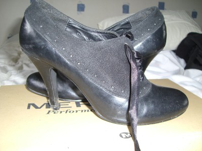 Trashed office high heels, well worn, sz uk 6 ribbons | eBay