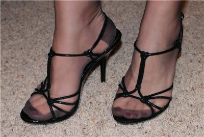 Well Worn Vintage "KAYSER" Off-BLACK RHT Nylon Stockings Lingerie ...