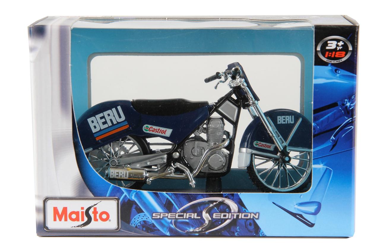 MAISTO DIECAST SPEEDWAY MODEL MOTORBIKES 1:18 SCALE SPECIAL EDITION ...