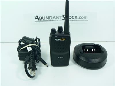 BearCom BC130 Radio Walkie Talkie 2-way Handheld Motorola BPR40 mag one ...