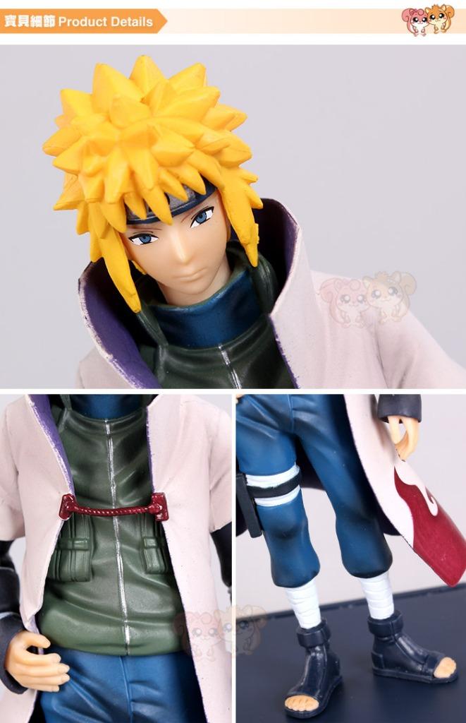 6.3" [Naruto] Namikaze Minato Pvc figure Toy Japanese Anime New in box ...