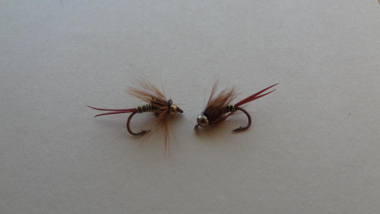 1 DOZ DF-6 BEAD HEAD PRINCE HOTWIRE (SELECT COLOR & SIZE) NYMPH | eBay