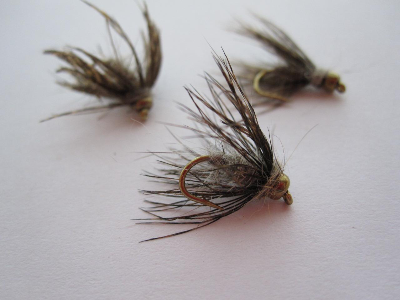 1 DZ D17-1 BEAD HEAD CADDIS PUPA SOFT HACKLE (COLORS & SIZES), NYMPHS ...