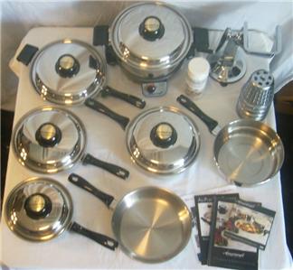 KITCHENCRAFT WATERLESS COOKWARE COMPLETE SET NEW IN BOX | eBay