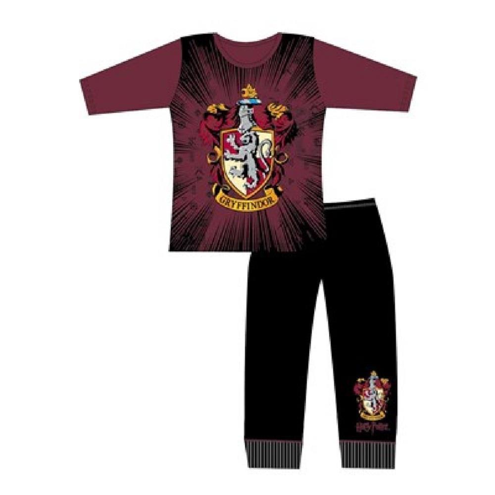 Girls Older Harry Potter Gryffindor Crest Pyjamas Hogwarts pyjamas PJs ...